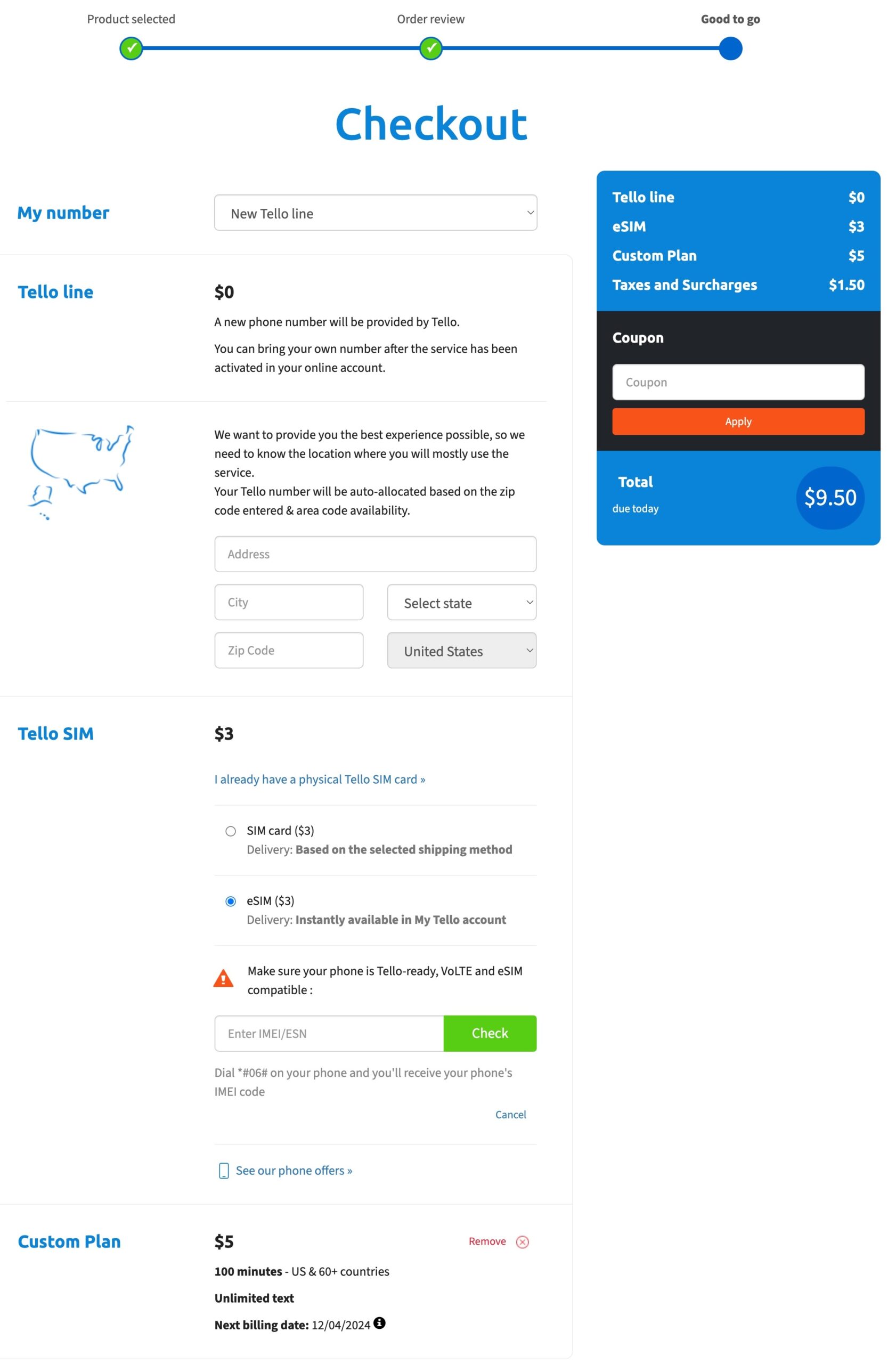 US mobile phone carrier for verifications overseas: Tello Mobile review ...